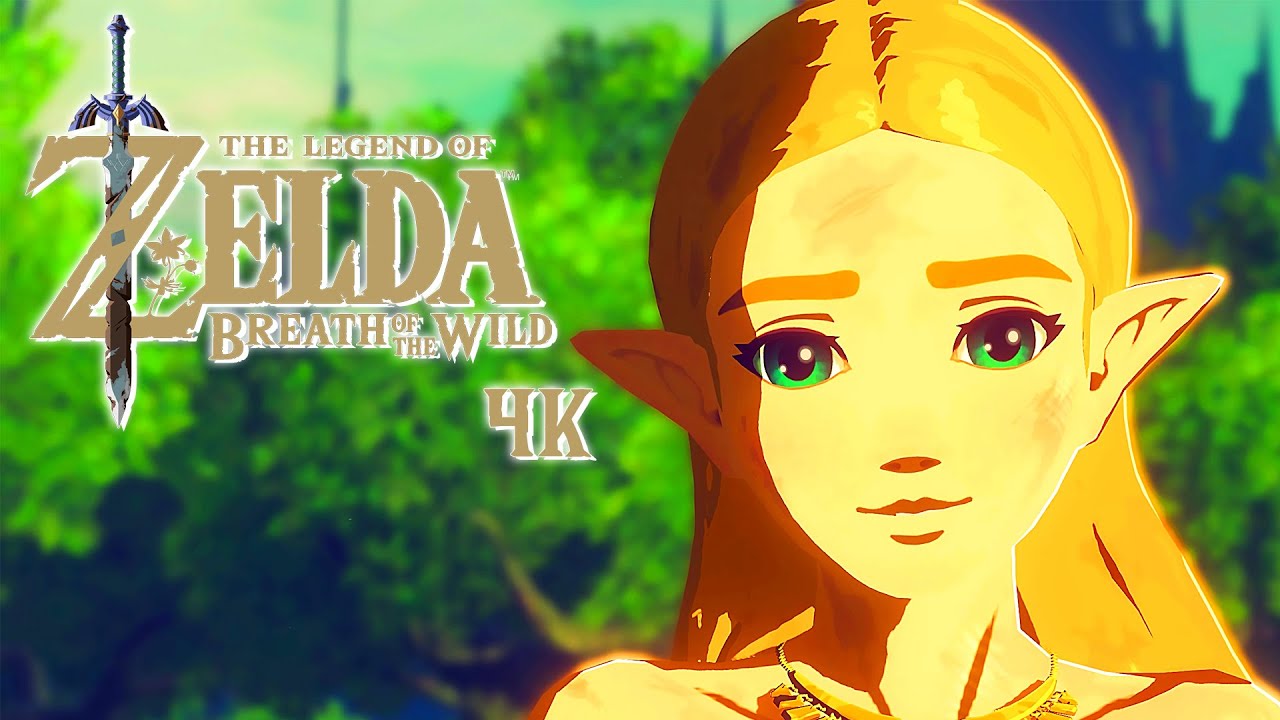 Zelda: Breath of the Wild 4K - Full Game - YouTube