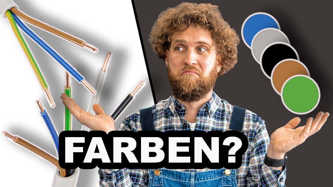 ADERFARBEN - welche Funktion haben die einzelnen Leiter im Kabel - YouTube