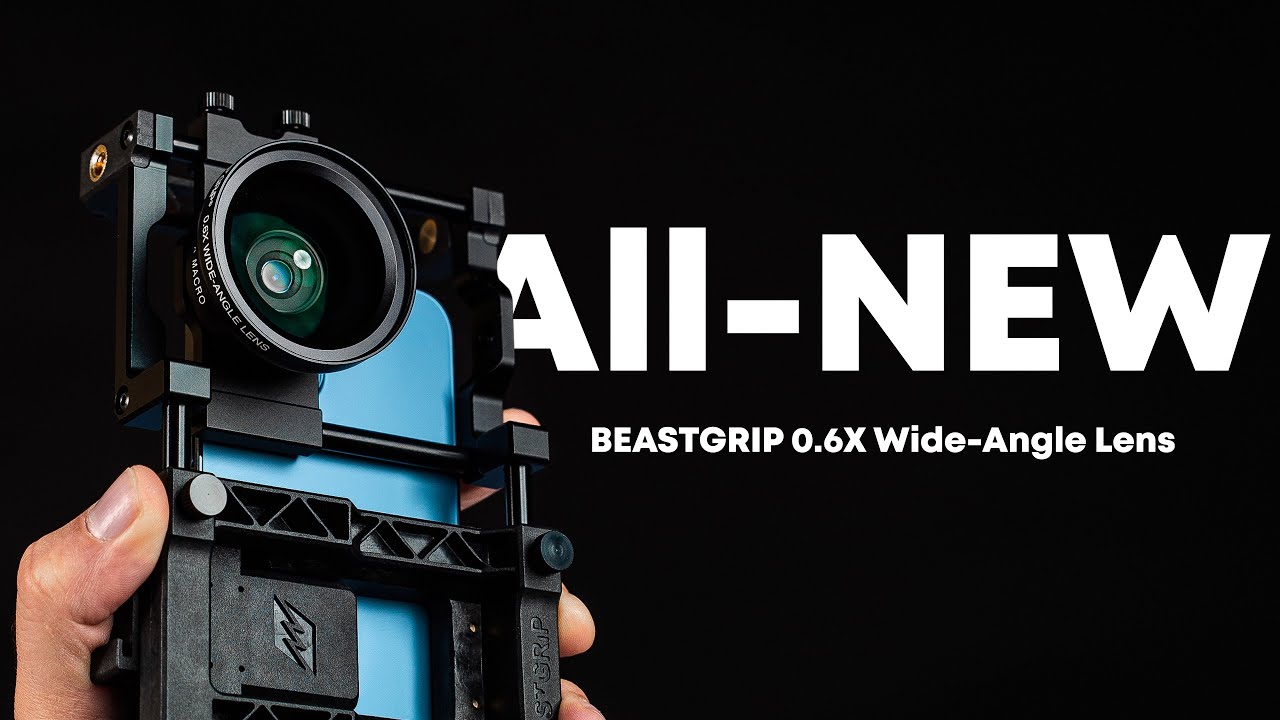 All-new Beastgrip 0.6X Wide-angle lens with macro. An affordable lens with advanced performance ...