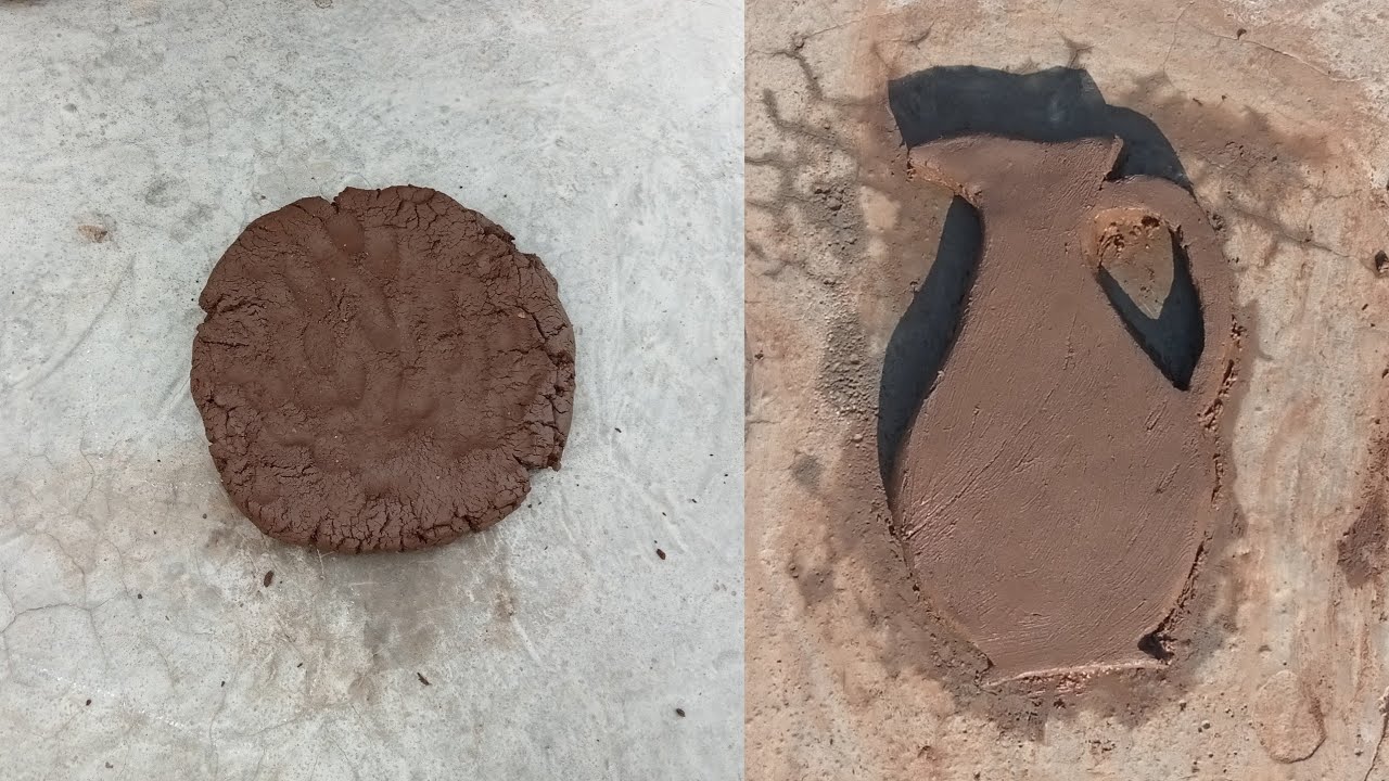 Today we made a jug map out of clay - YouTube