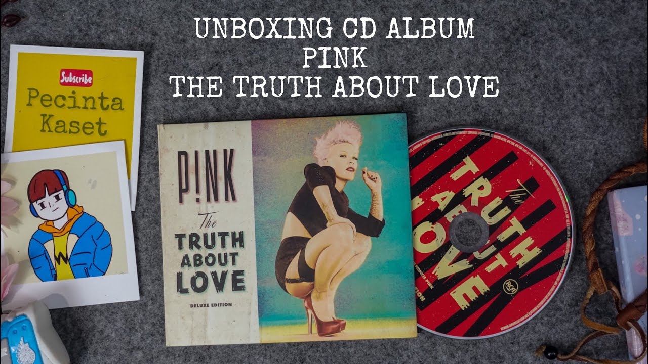 UNBOXING CD ALBUM PINK THE TRUTH ABOUT LOVE - YouTube