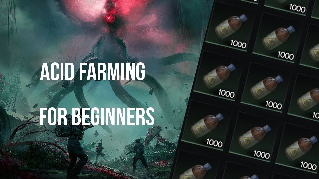 Once Human Acid Farming for beginners - YouTube
