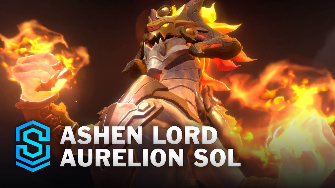 Ashen Lord Aurelion Sol Wild Rift Skin Spotlight - YouTube