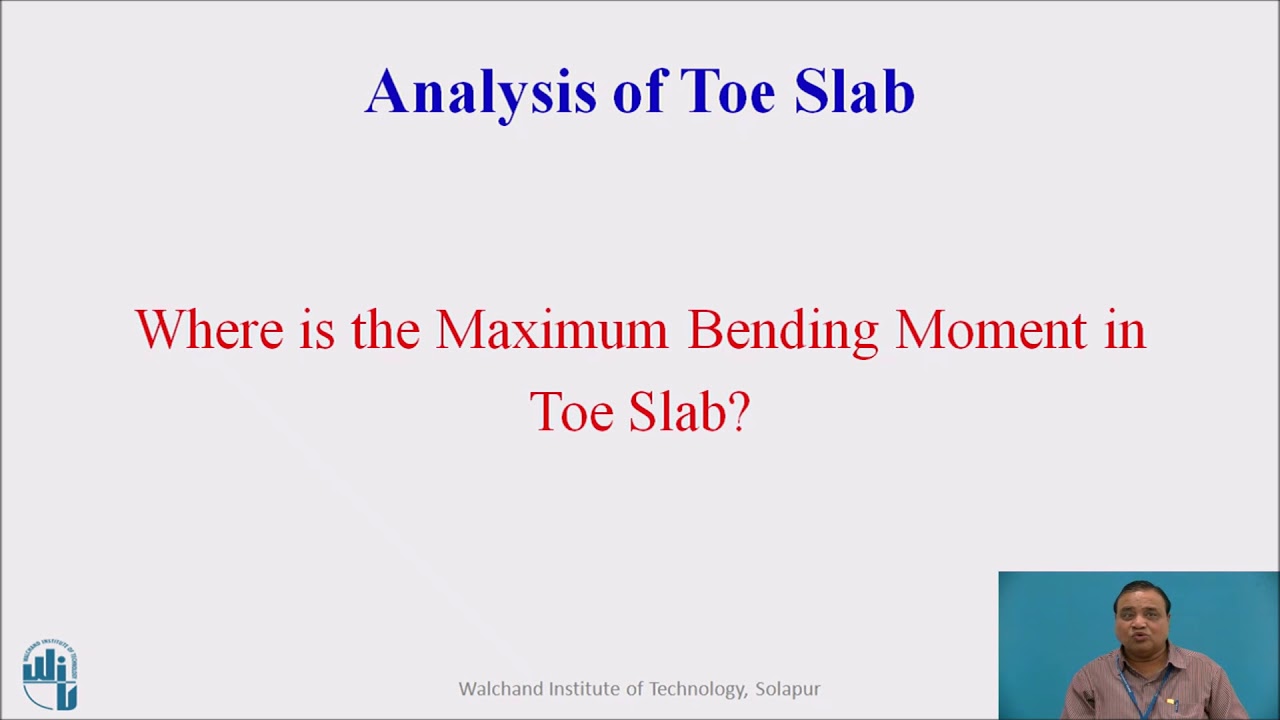 Analysis and Design of Toe Slab for Cantilever Retaining Wall - YouTube