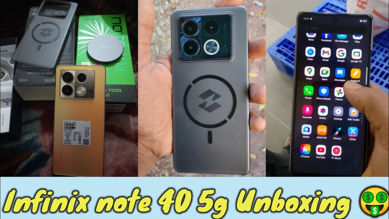 Infinix note 40 5g unboxing review 💥🤑⚡|| infinx note 40 smartphone 🤑💥 ...