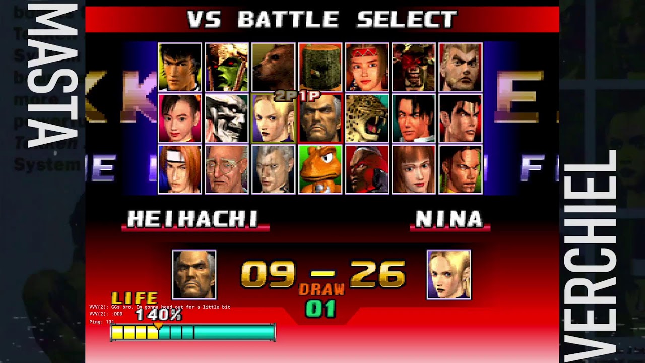 Retro Tekken | Tekken 3 Online | 90's Trance/House | Chilling at the ...