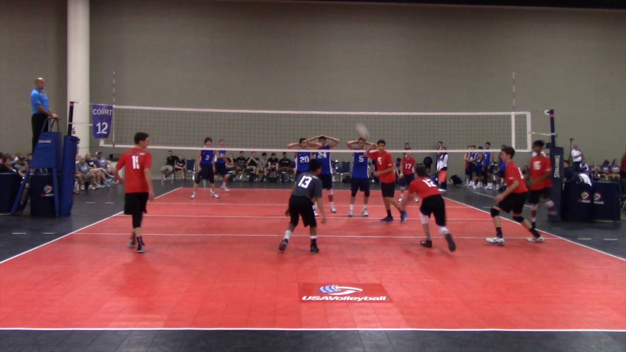 Colton Brooks #11 - USA Volleyball High Performance 2016 - YouTube