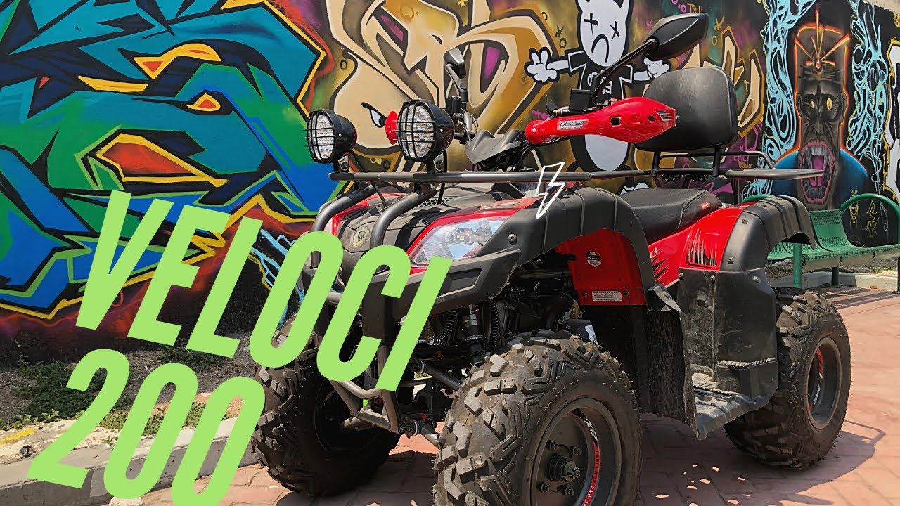 FOTOS a la CUATRIMOTO VELOCI 200 - YouTube