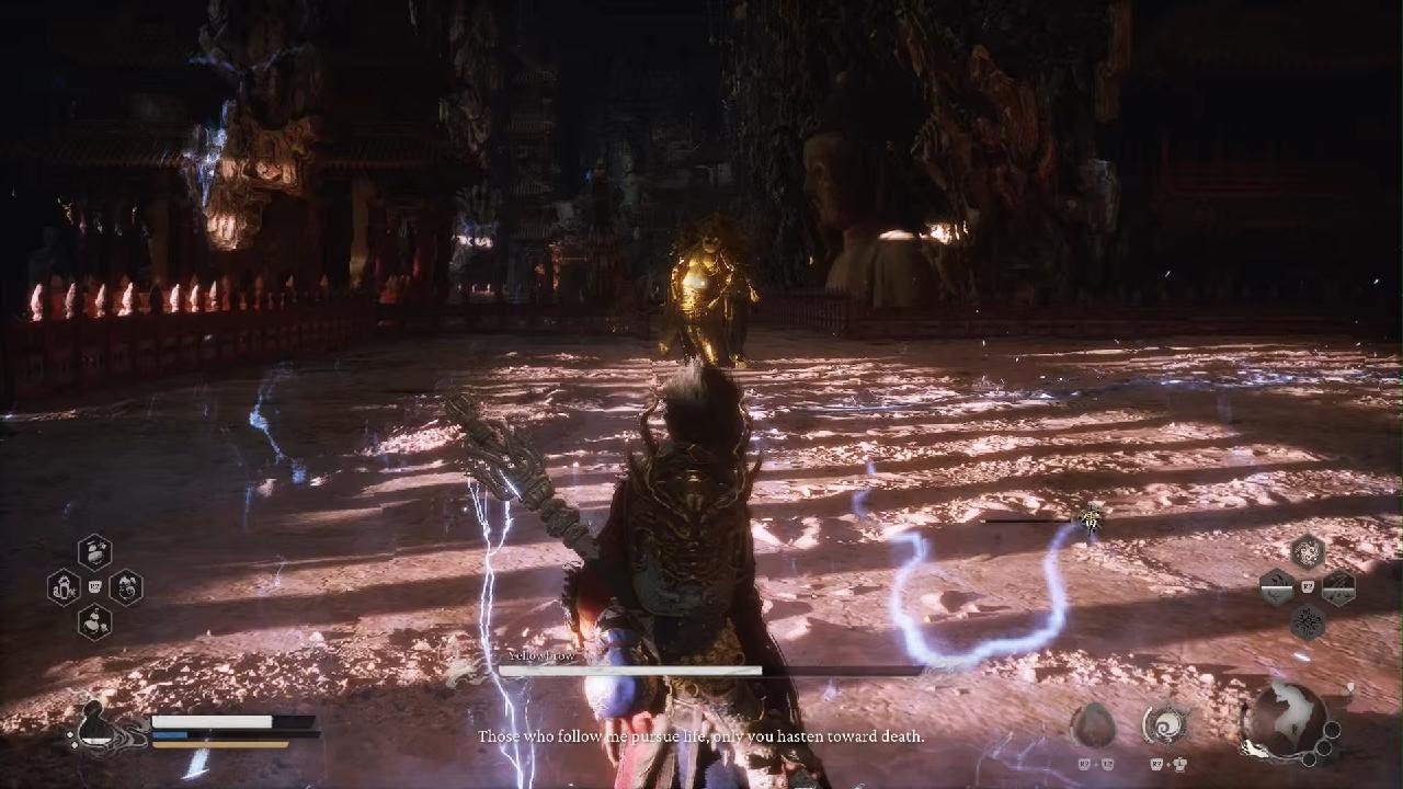 Black Myth: Wukong Yellowbrow Chapter 3 Final Boss Into Capter 4 - YouTube