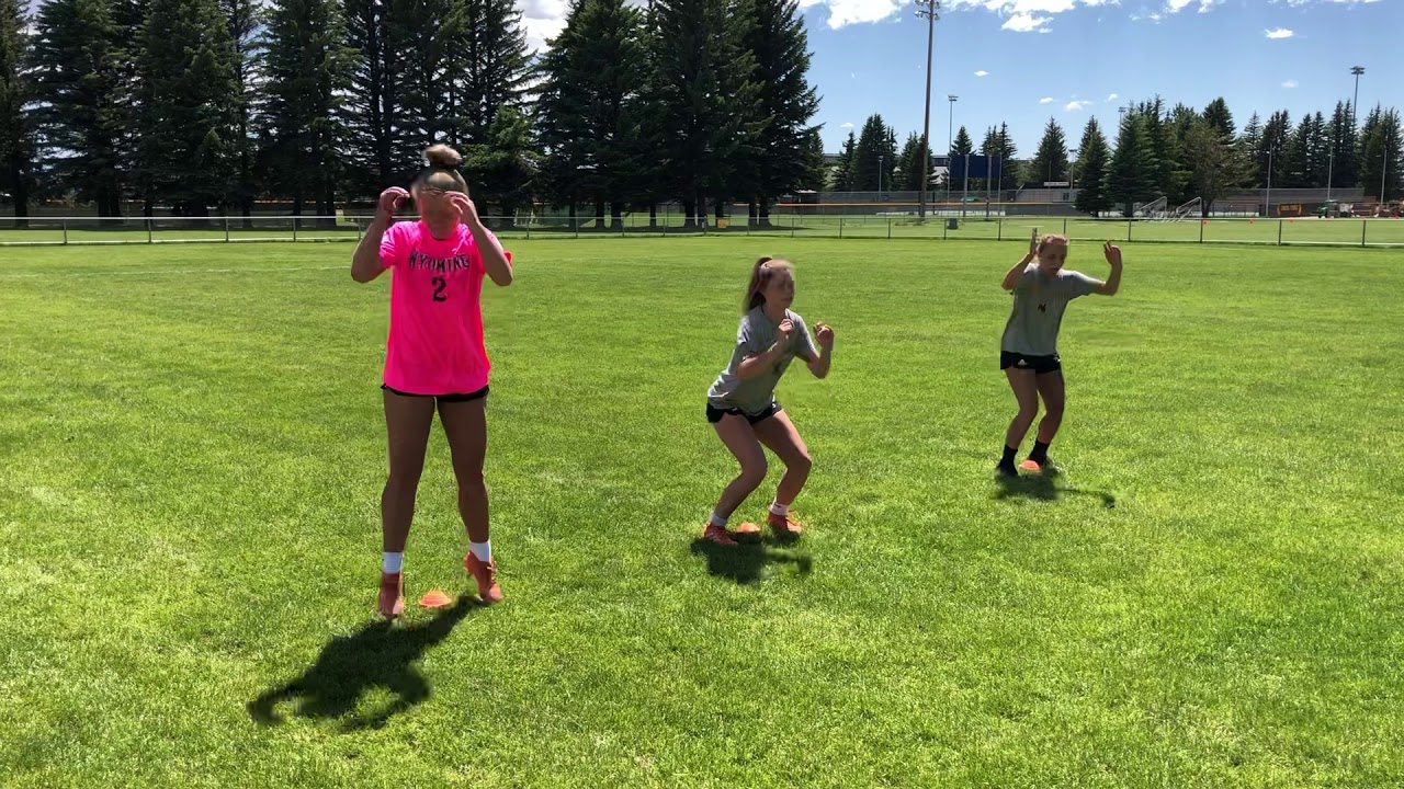 Rotational vertical jump - YouTube