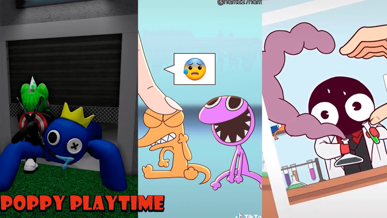 POPPY PLAYTIME and RAINBOW FRIENDS Animation - NEW COMPILATION (P.22 ...
