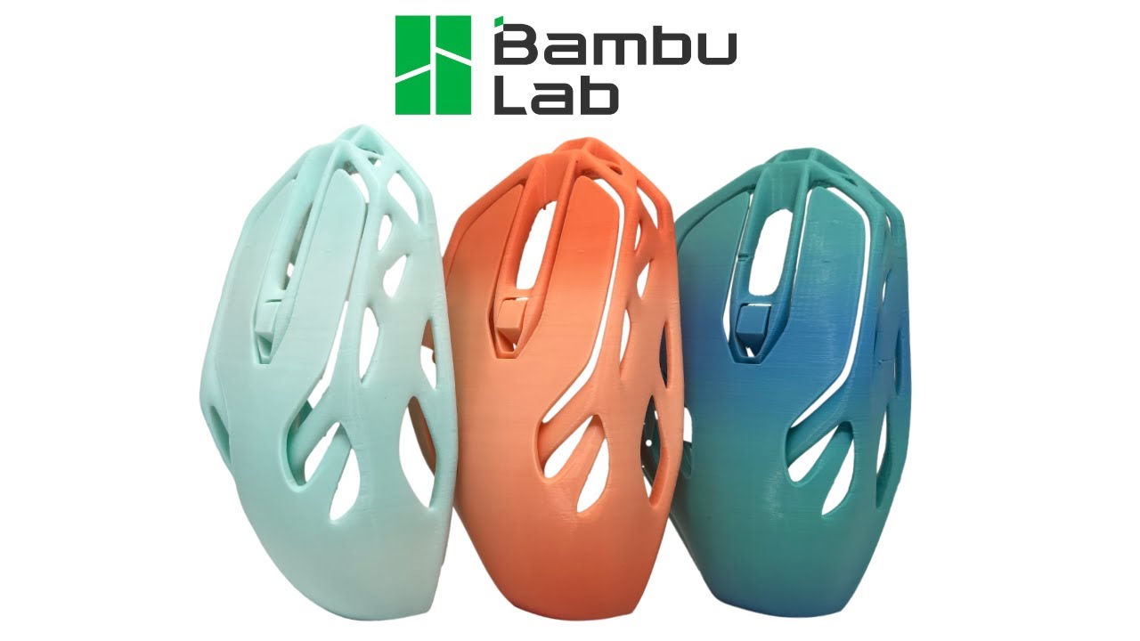 PLA GRADIENT Filament Showcase | Bambu Labs Colourful Transitions ...