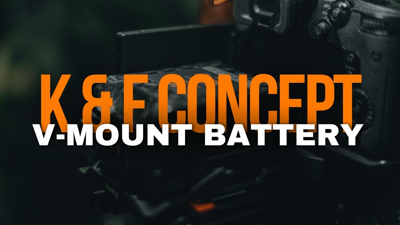 K&F Concepts V-Mount Battery - YouTube