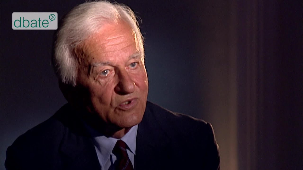 Richard von Weizsäcker 2/3 - Machtkämpfe in der CDU (dbate-Interview ...
