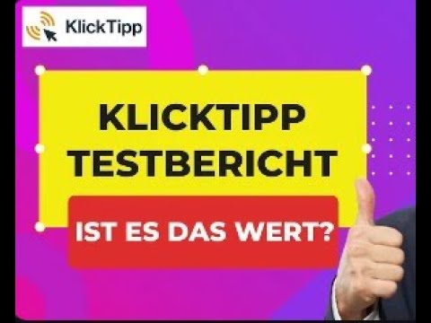 KlickTipp E-Mail-Marketing - Klick Tipp Testbericht - Ist KlickTipp gut?