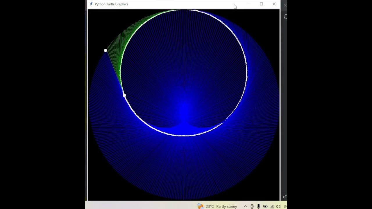 Draw Spiral Python Pythonturtle Coding Pythonlearning Programming Computerlanguage Youtube