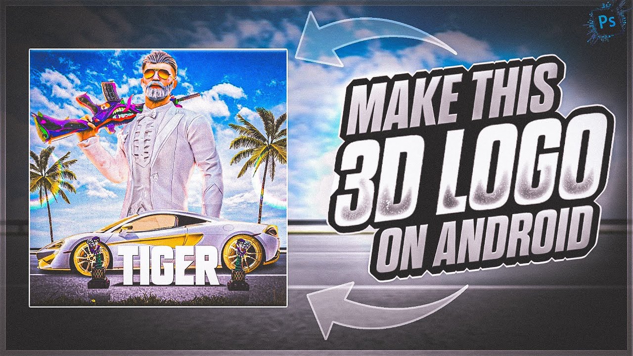 🔴 PART 32 | HOW TO MAKE PUBG/BGMI 3D LOGO ON ANDROID 📱 | 3D LOGO ...