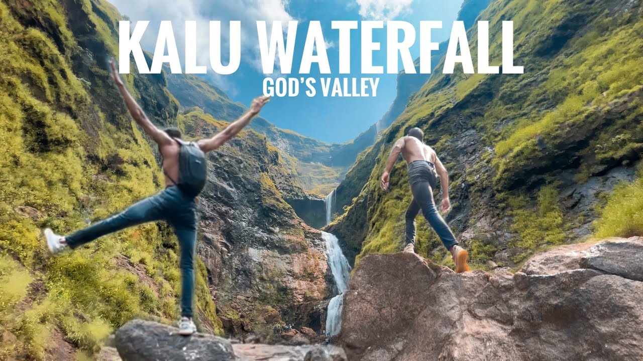 God's valley waterfall | Kalu waterfall | Highest Waterfall Of Malshej ...