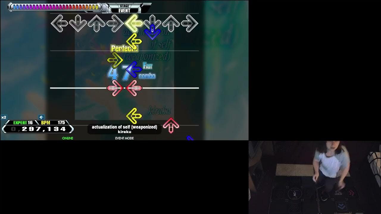 [OutFox] actualization of self (weaponized) EDP (DDR A20 PLUS) - YouTube