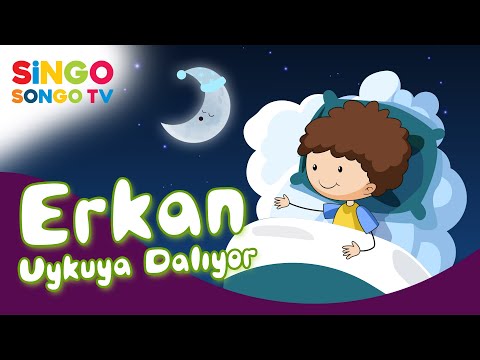 ERKAN Uykuya Dalıyor 😴🛌 – SingoSongo TV I İsme Özel Çocuk Şarkıları 🎵