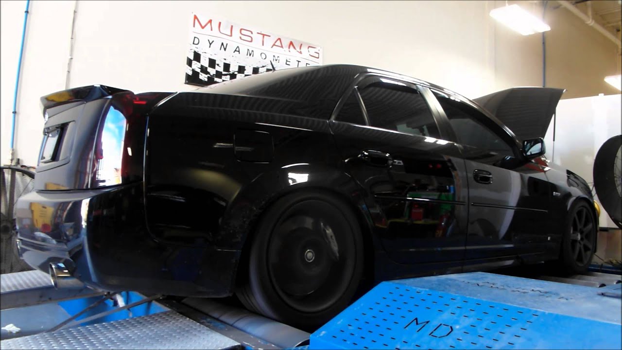 Cammed LS2 CTS-V dyno tune 393rwhp Tune Time Performance - YouTube