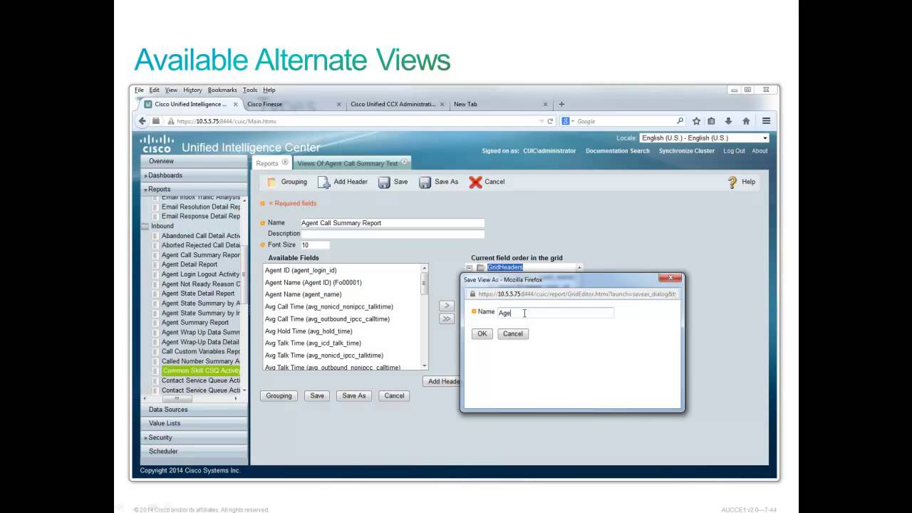 CUIC on CCX Video Training: Customizing Stock Reports - YouTube