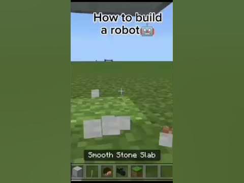 how to build a robot in Minecraft - YouTube
