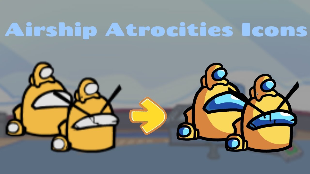 Re-Drawing Friday Night Funkin' VS Impostor V4 Airship Atrocities ...