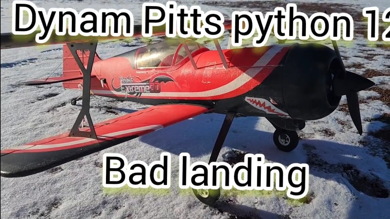 Dynam Pitts python 12 crappy landing - YouTube