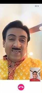 Jethalal video call me wish happy birthday me Jethalal Ne Mujhe video ...
