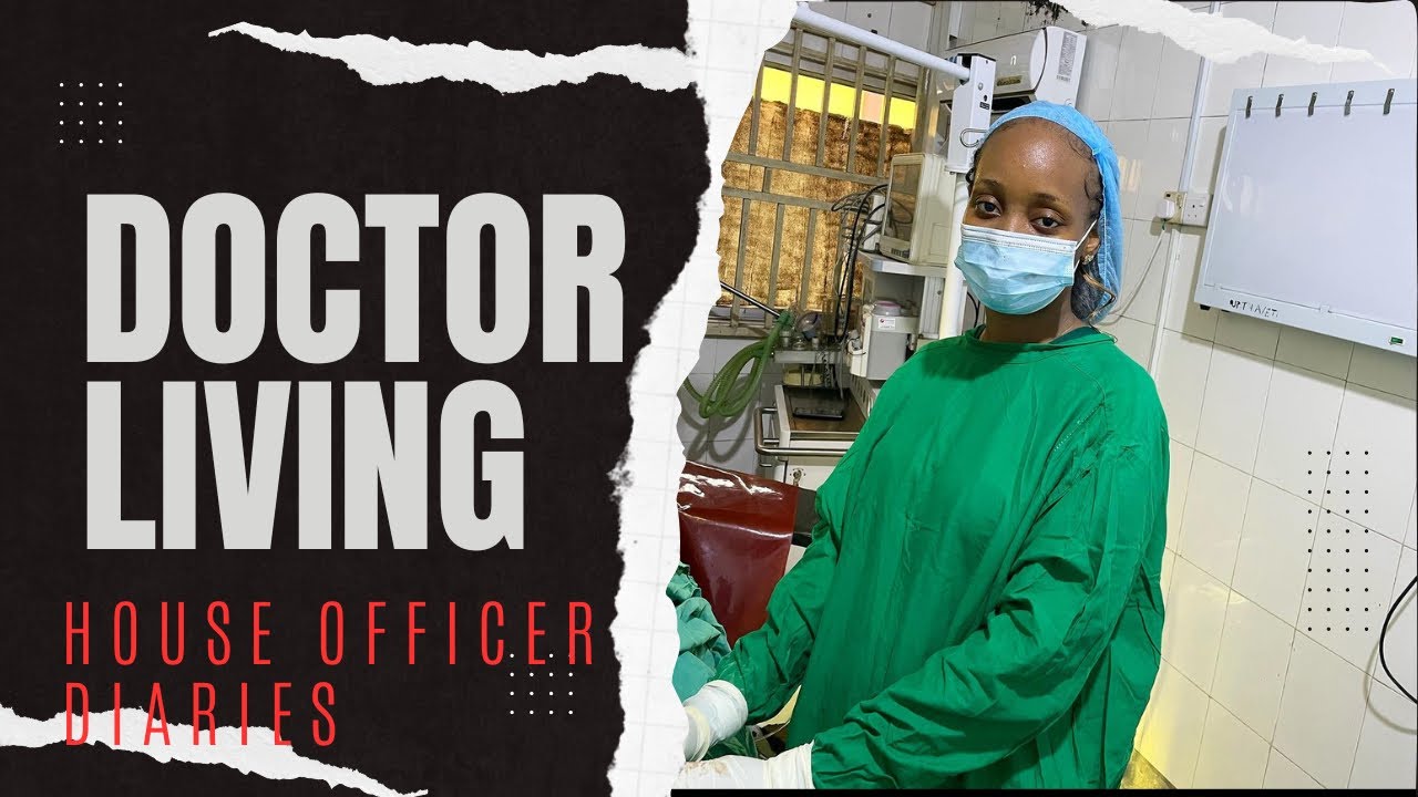 HOUSE OFFICER LIVING 1 || A day in the life of a doctor in Nigeria ...