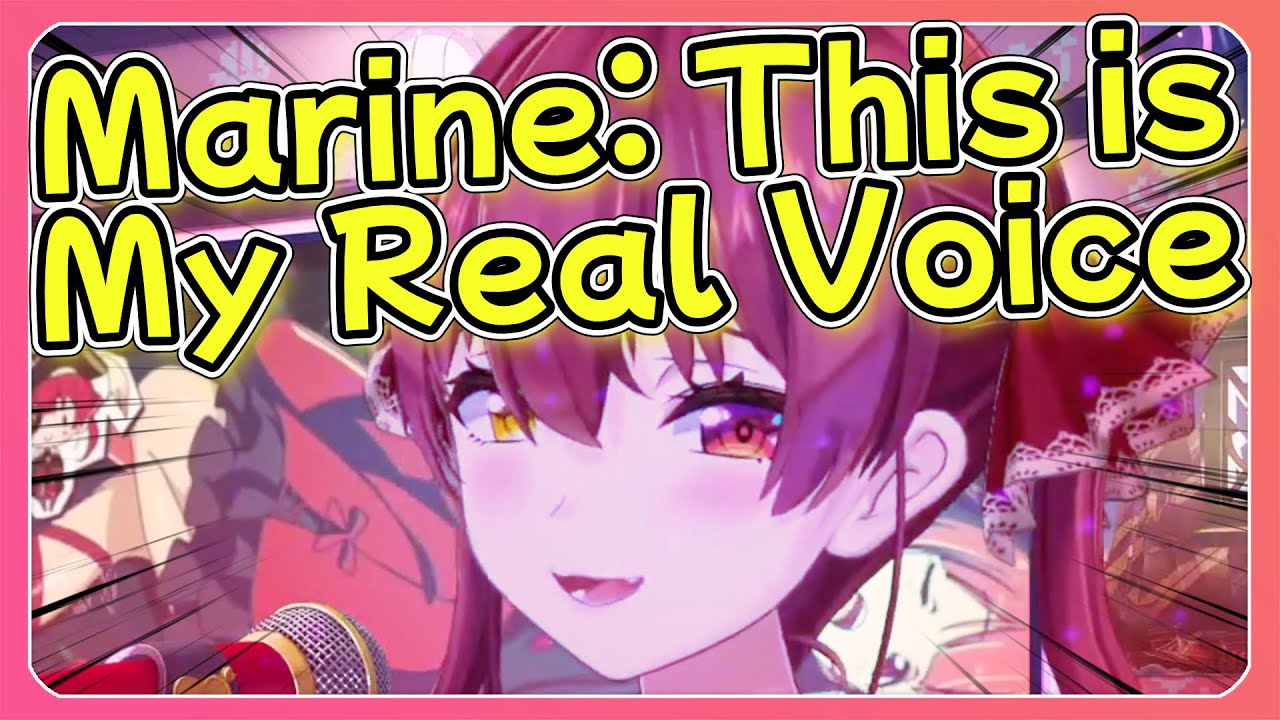 👉𝐌𝐚𝐫𝐢𝐧𝐞 𝐑𝐞𝐯𝐞𝐚𝐥𝐬 𝐇𝐞𝐫 𝐑𝐄𝐀𝐋 𝐕𝐎𝐈𝐂𝐄 !! (𝐇𝐨𝐥𝐨𝐥𝐢𝐯𝐞 𝐄𝐍) - YouTube