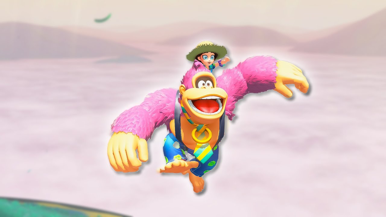 Pink Donkey Kong! | Let's Play Donkey Kong Bananza - YouTube