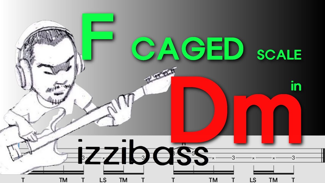 Must Know/F Major CAGED Scale in Dm/Intermediate Level/Number of Cases ...
