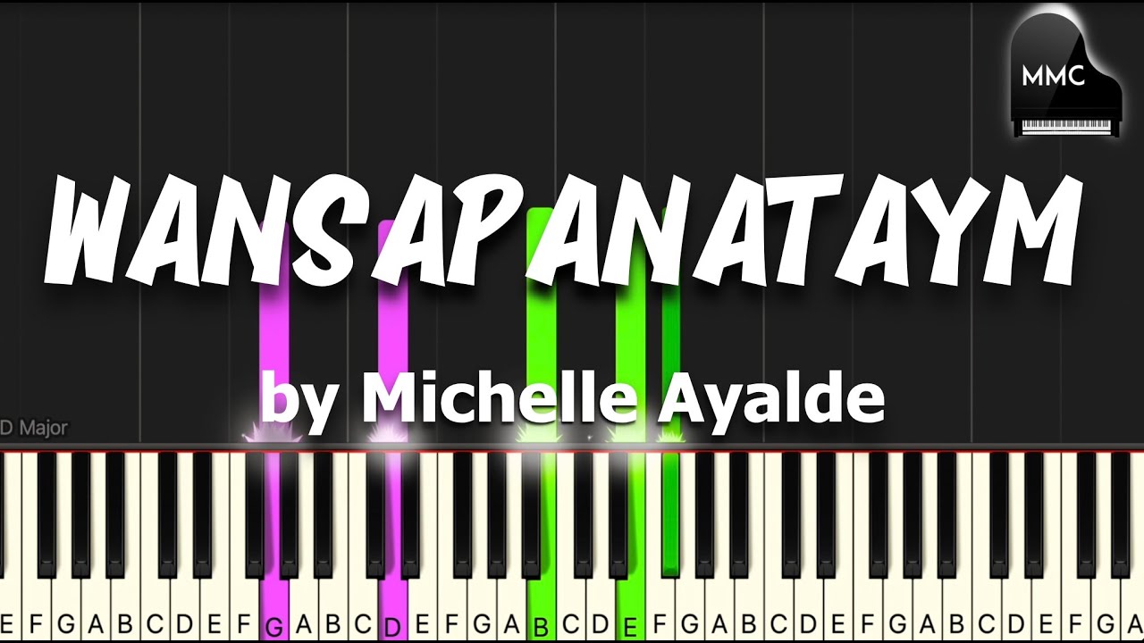 Wansapanataym by Michelle Ayalde synthesia piano tutorial + sheet music ...