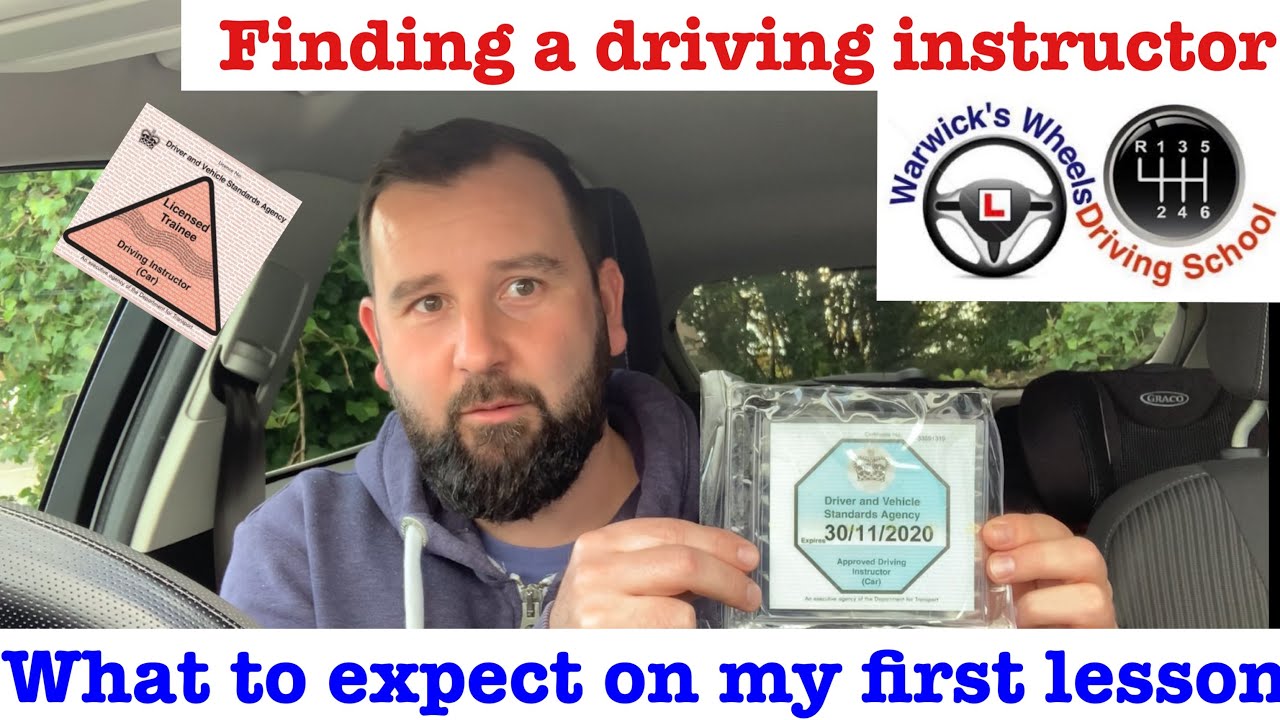 Finding A Driving Instructor, My First Driving Lesson, Driving Lessons ...