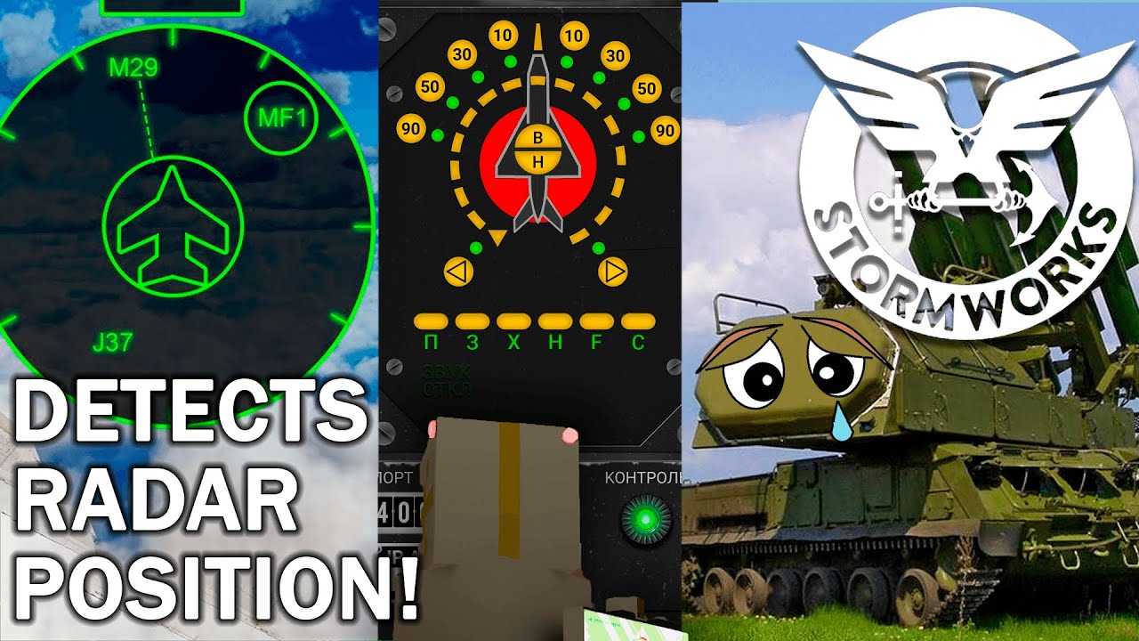 First DIRECTED RWR in Stormworks | Detects any radar position | Radar ...