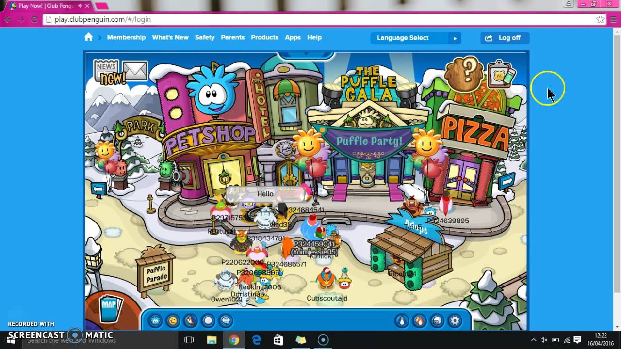 club penguin (part 2) - YouTube