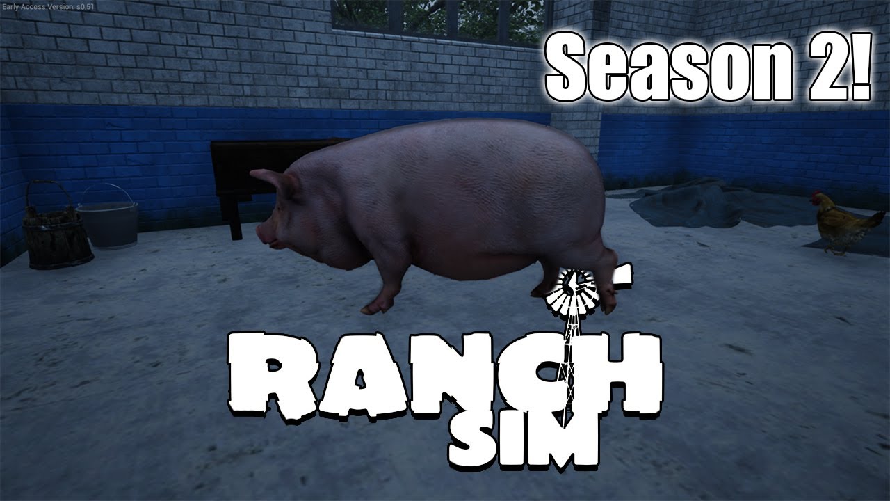 Pig Farming On A Budget! (Unstable Branch) - Ranch Simulator - YouTube