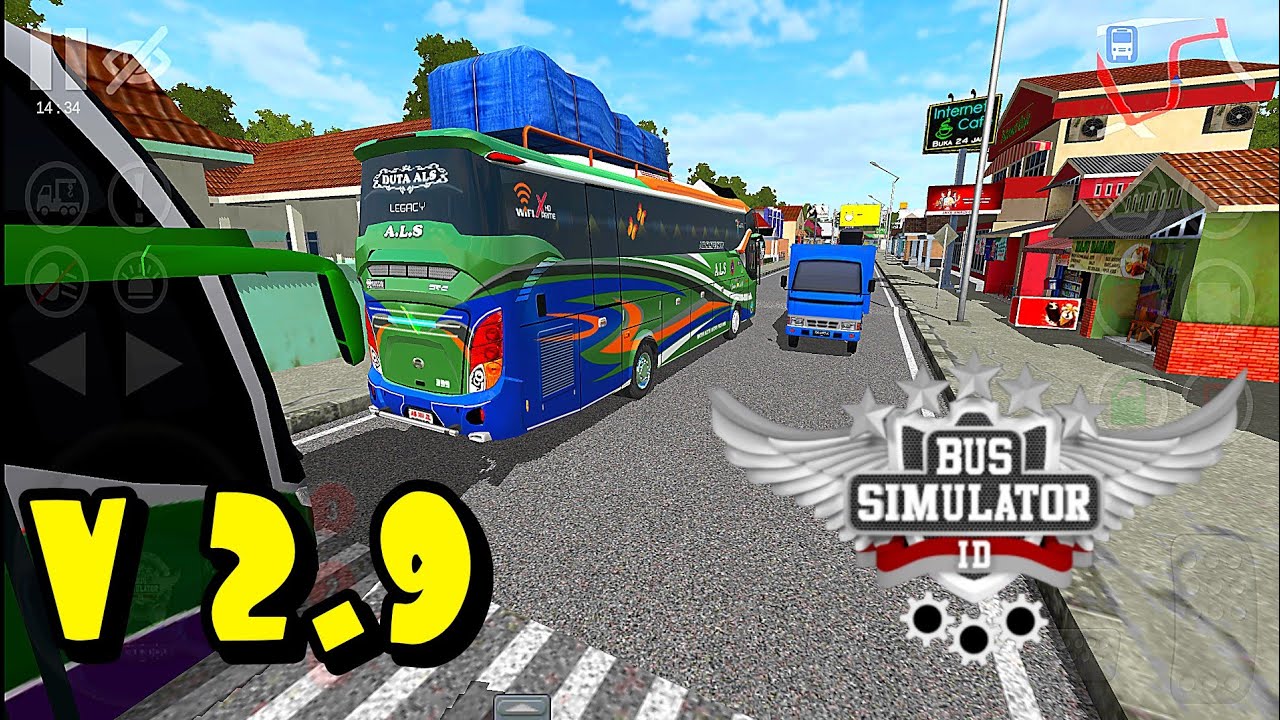 BUSSID V2.9 - First Gameplay HD - YouTube