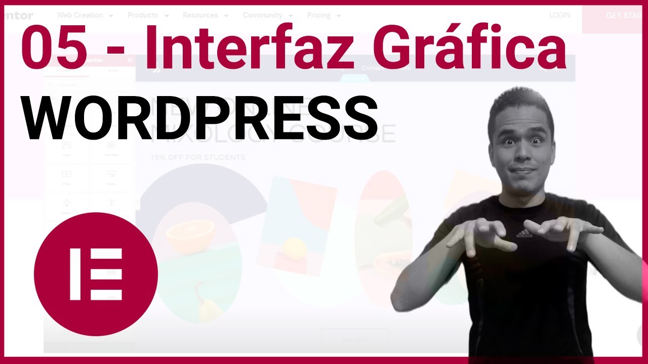 Interfaz de WordPress, escritorio - Curso de ELEMENTOR PRO desde cero ...