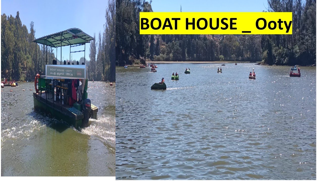 Ooty Boat house and Ooty lake ! Full detail vlog ! nice beautiful place ...