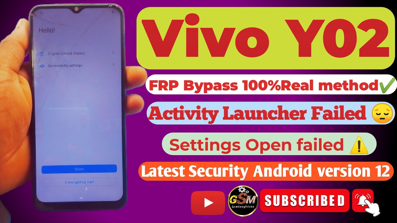 Vivo y02 frp bypass 2025 💯Real method | vivo y02 Frp Bypass Failed😢 ...