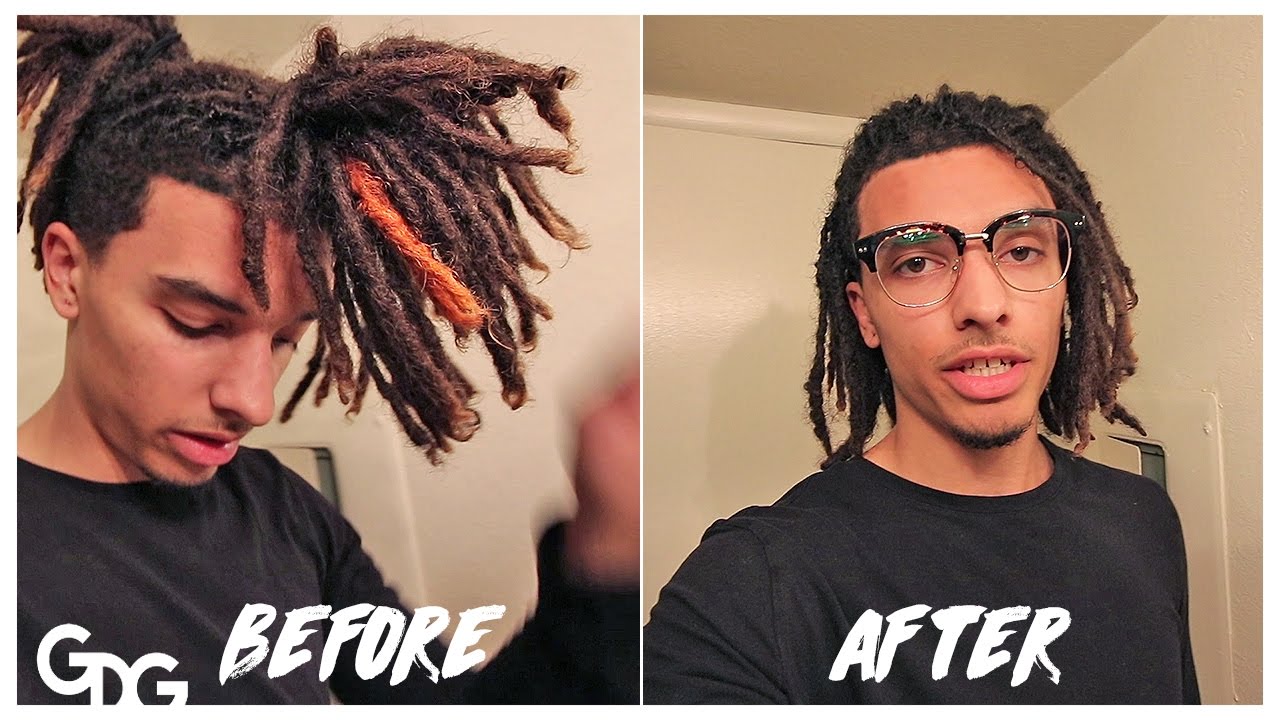 Retwisted My Dreadlocks After 1 Year - YouTube