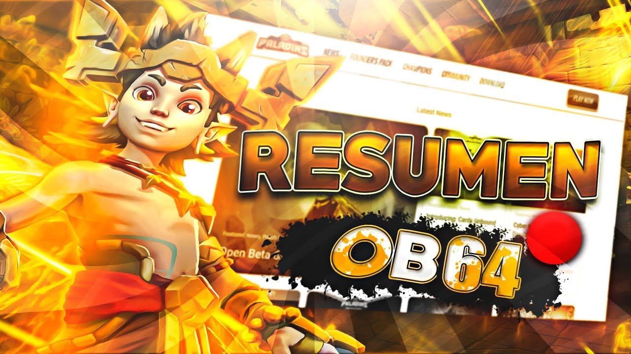 Resumen | OB64 | Paladins | Skins Para Todos y Lore? - YouTube