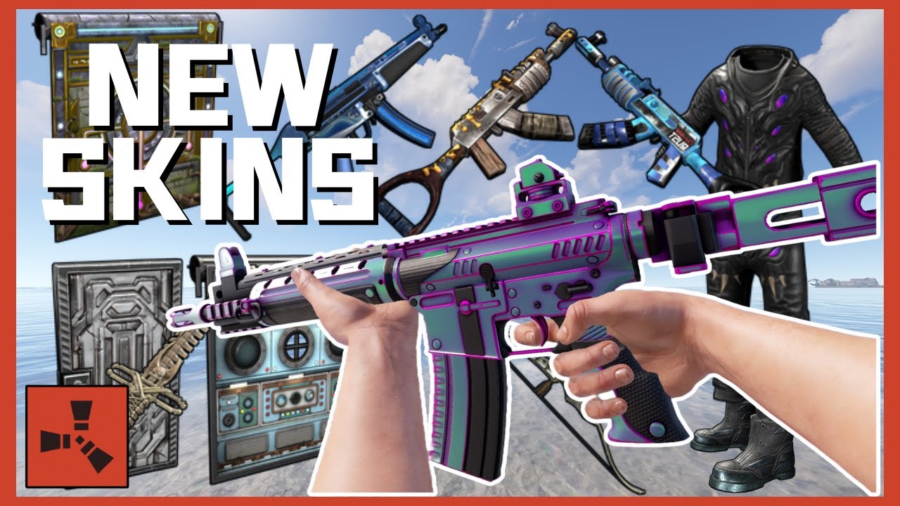 Rust Skins New skins for a week in October｜Charitable Rust,Chameleon ...