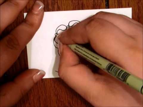 Tangle Tutorial Yinlinx - YouTube