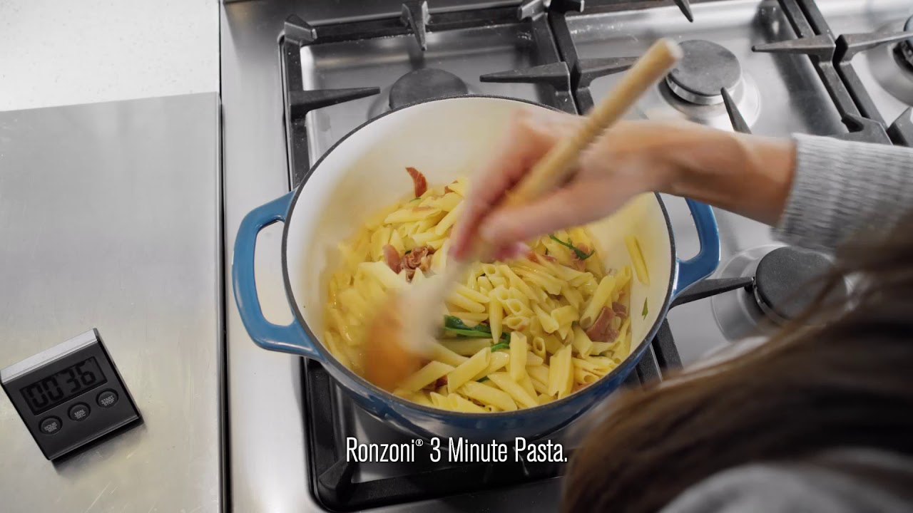 Ronzoni® 3 Minute Pasta - YouTube