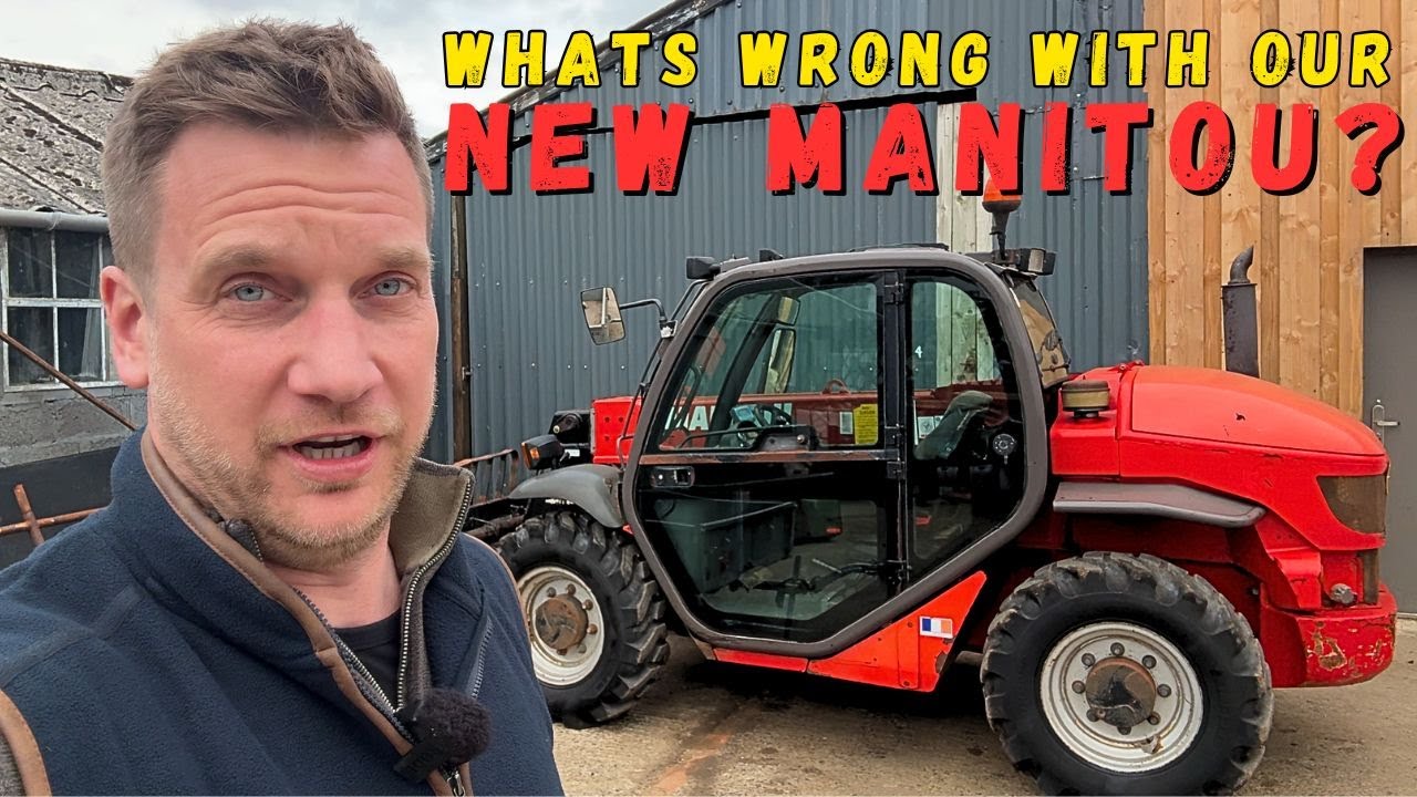 What is WRONG with our New Manitou Telehandler? - YouTube