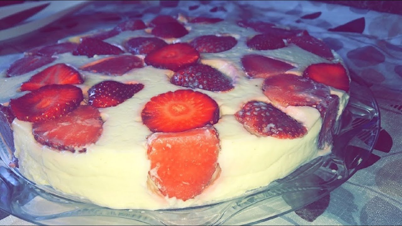 Labaniyad pudding Iyo Strawberry Laga Sameeyey l Cake Strawberry Recipe ...